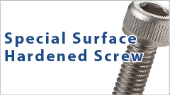 Special Surface Hardened Screws | NBK | The Motion Control Components