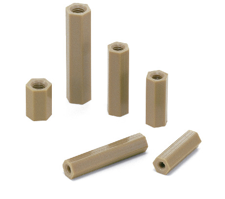 SPE-HB_Plastic Screws - Hex Posts - PEEK|NBK | The Motion Control ...