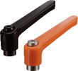 LEM-10_Plastic Clamp Lever, Male Screw|NBK | The Motion Control Components