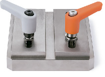 LECM-5-W_Miniature Plastic Clamp Levers - Spring Washer Integrated Type ...