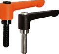 LEM_Plastic Clamp Lever, Male Screw|NBK | The Motion Control Components