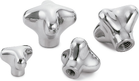 KMDFS_Stainless Steel Hand Knob|NBK | The Motion Control Components