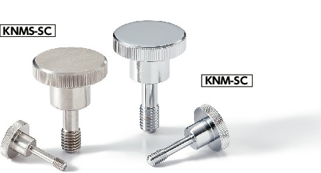KNMS-30-M8-SC_Captive Knurled Knob|NBK | The Motion Control Components