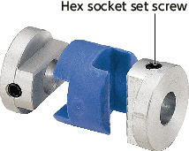 MOL-C_Flexible Couplings - Oldham Type - Set Screw Type / Clamping Type ...