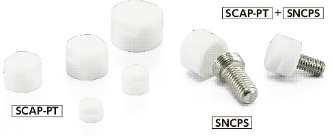 SCAP-PT_Cover Caps - PTFE |NBK | The Motion Control Components