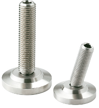 SGTS-M16-75-SCPS50｜スラストパッドつきグラブスクリュー（ステンレス製グラブスクリュー） - スラストポイントタイプ M(並目 ...